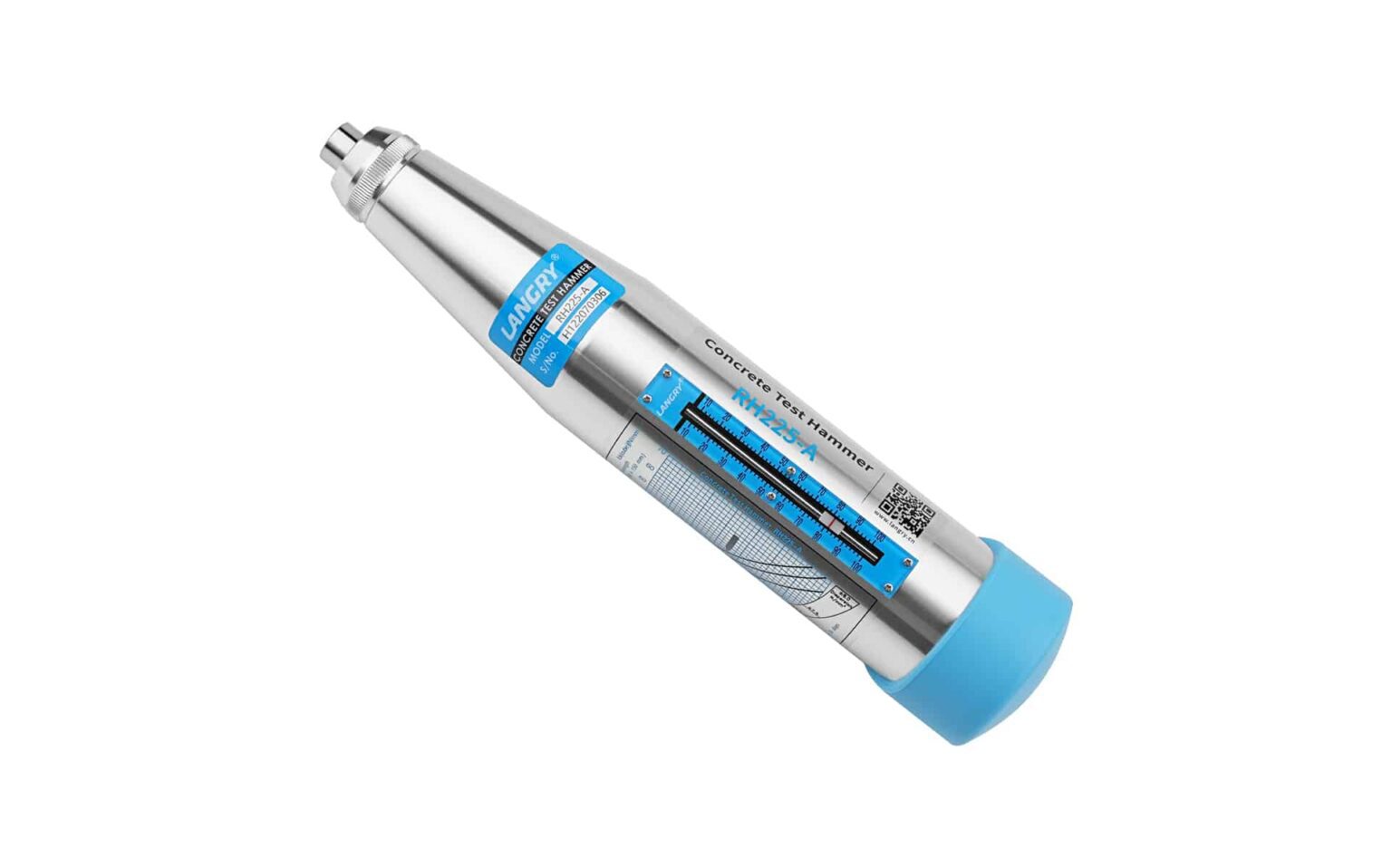 Martillo para pruebas de hormigón (Concreto) RH225-A | Bluemetric